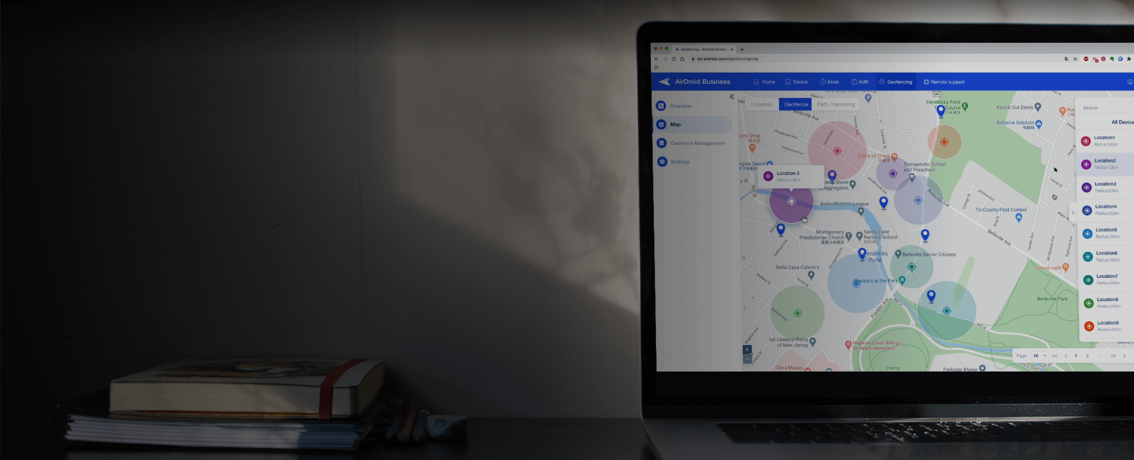 MDM Location Tracking for Android | Geofencing from AirDroid Business