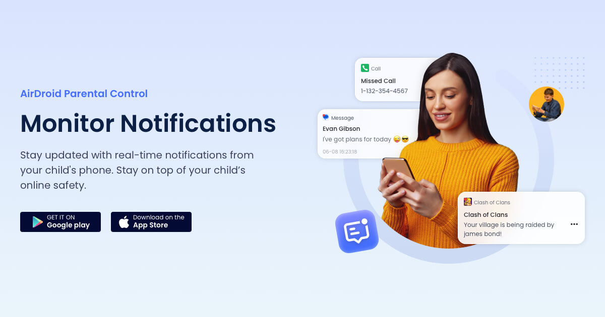 Notifications Syncing | AirDroid Parental Control